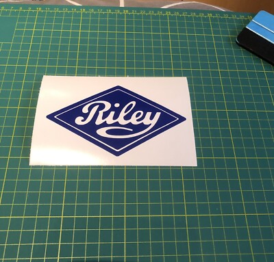 Riley classic car sticker/decal, Toolbox, Garage, man cave, large | eBay UK