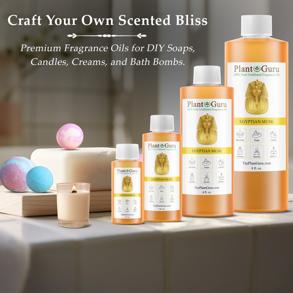 4 oz. Egyptian Musk Perfume Fragrance Body Oil - Pure Thick Uncut | eBay