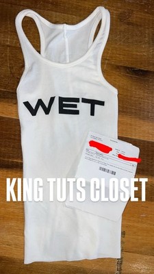 YEEZY YZY WET Women’s Tank Top (2024 Collection) 100% New & Authentic w ...