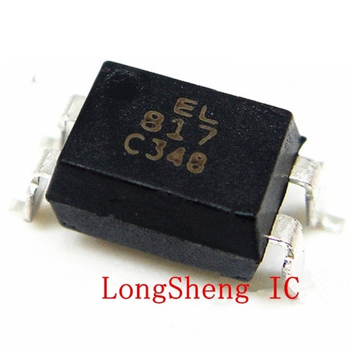 100 PCS EL817B SMD-4 817B EL817 PC817B PC817 4 PIN SOP PHOTOTRANSISTOR ...