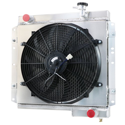 1960-1984 Toyota Land Cruiser FJ40 FJ45 MT 4 Row Radiator Shroud Fan ...