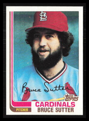 Bruce Sutter 1982 Topps #260 St. Louis Cardinals | eBay