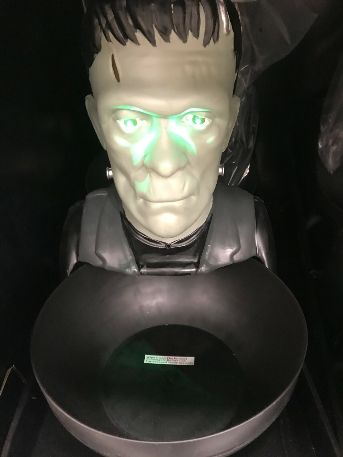 Frankenstein Animated Candy Bowl Halloween Universal Monsters LED ...
