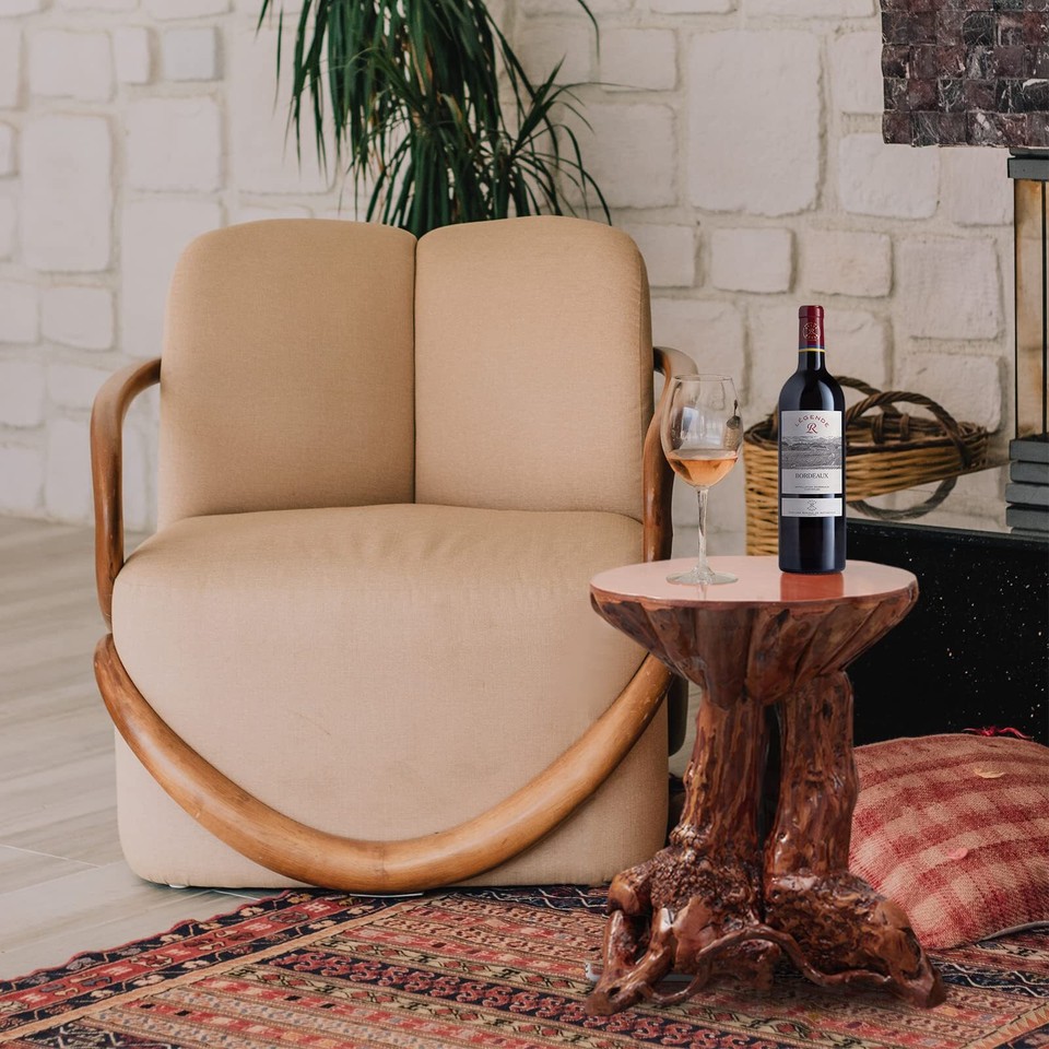 Rustic Azalea Tree Stump/root End Table |unique Wood Root Log Side ...