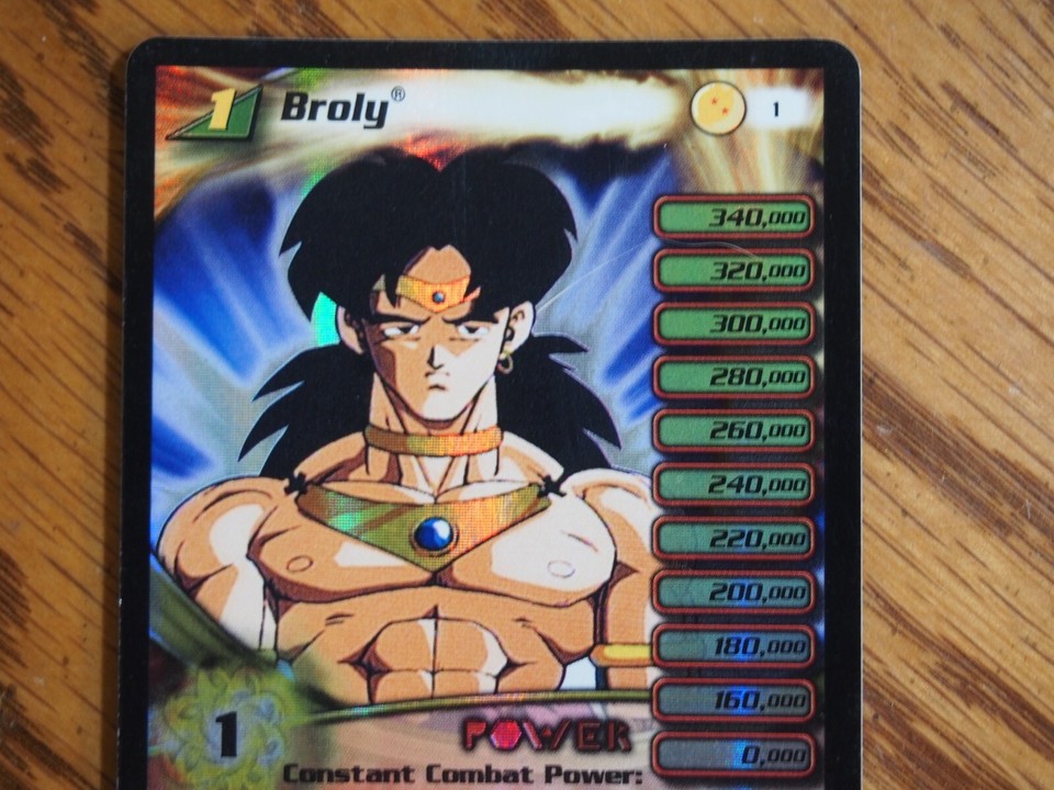 Dragonball Z CCG Buu Saga Broly mint foil card | eBay