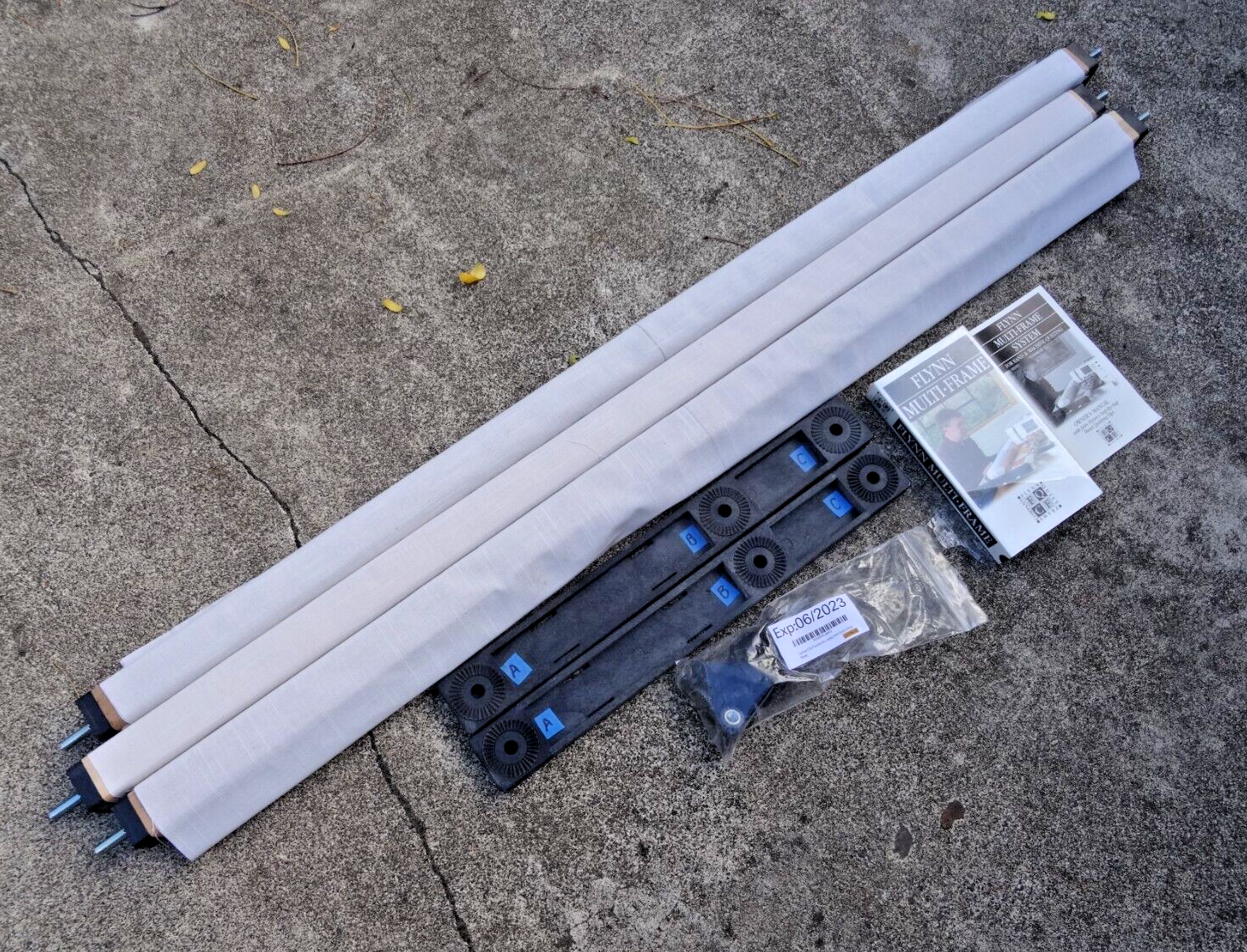 (BT24) Flynn Multi-Frame System (3 roll quilt frame) For Hand & Machine ...