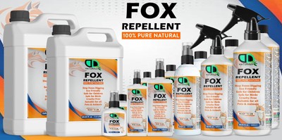 Fox Deterrent Spray Wild Animal Repellent Garden Flower Natural Unique ...