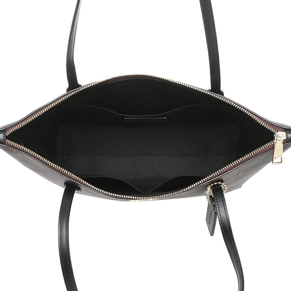 [Coach] Signature City Zip Tote Tote Bag F58292 Brown/Black | eBay