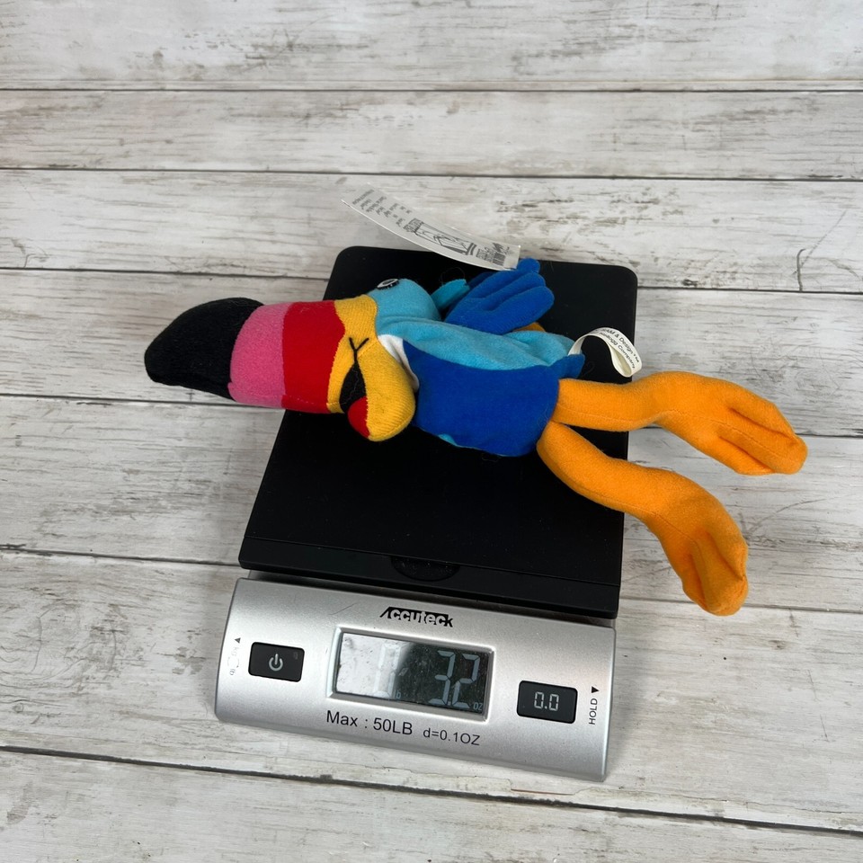 Kellogg's TOUCAN SAM 1997 Bean Bag Bunch Plush Froot Loops Cereal ...