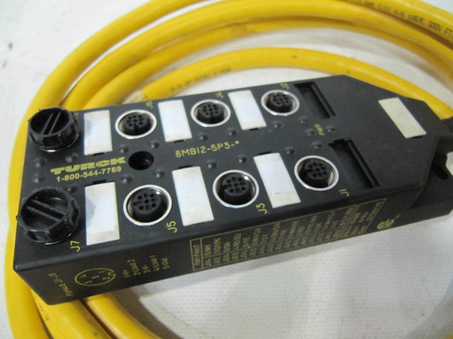 Turck 8 Port I/O Junction Box 8MB12-5P3-* for sale online | eBay