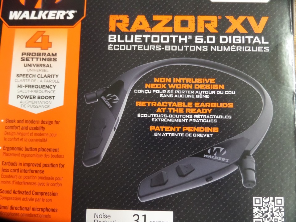 Walkers Razor XV 3.0 Bluetooth Ear Bud Headset 5.0 Digital 888151025901 ...