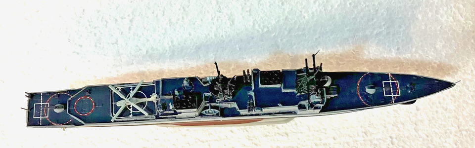 USS Spruance DD 963 Built Up Model 1/700 Scale | eBay