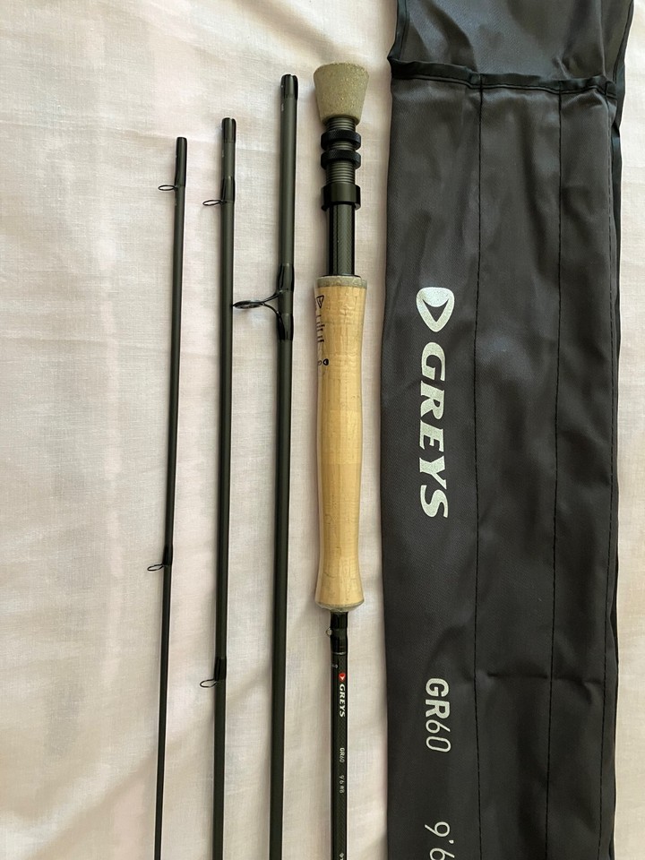 GREYS FLY ROD 9FT 6" 8WT 4 PIECE NEW | eBay UK