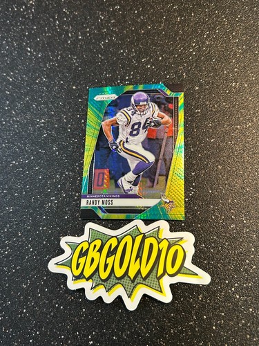 2024 Panini Prizm - Green Hyper Prizm /180 #192 Randy Moss | eBay