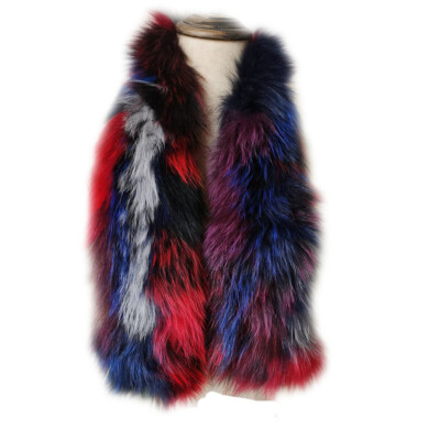 Women Real Fox Fur Scarf Winter Warm Neckerchief Wraps Outdoor Ski ...