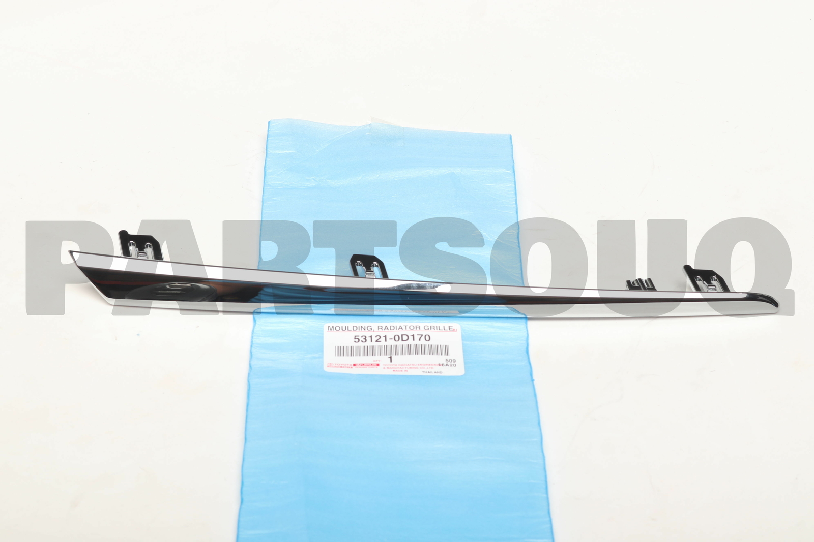 531210D170 Genuine Toyota MOULDING, RADIATOR GRILLE, RH 53121-0D170 | eBay