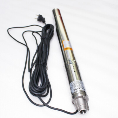 2 Inch 50mm Diameter Submersible Well Pump Deep Well Screw Pump 1000L/h ...