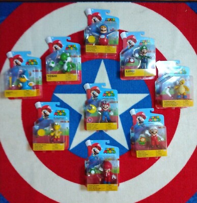 SUPER MARIO 9 BOX MEGA LOT-Jakks Pacific 2021 | eBay