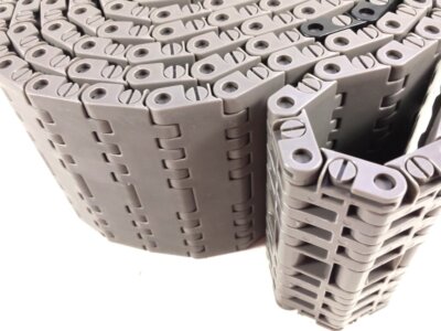 Rexnord HP7705-4.5 AS EV/60 3PIT 4.5inW x 10ftL Rex MatTop conveyor ...