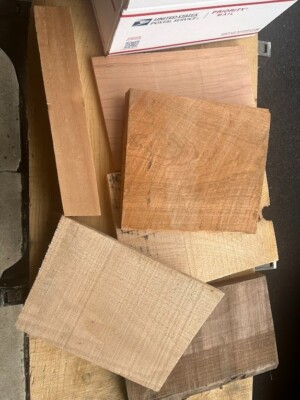 Hardwood Wood Off Cuts Cutoffs Woodworking Scraps Crafts L Flat Rate ...