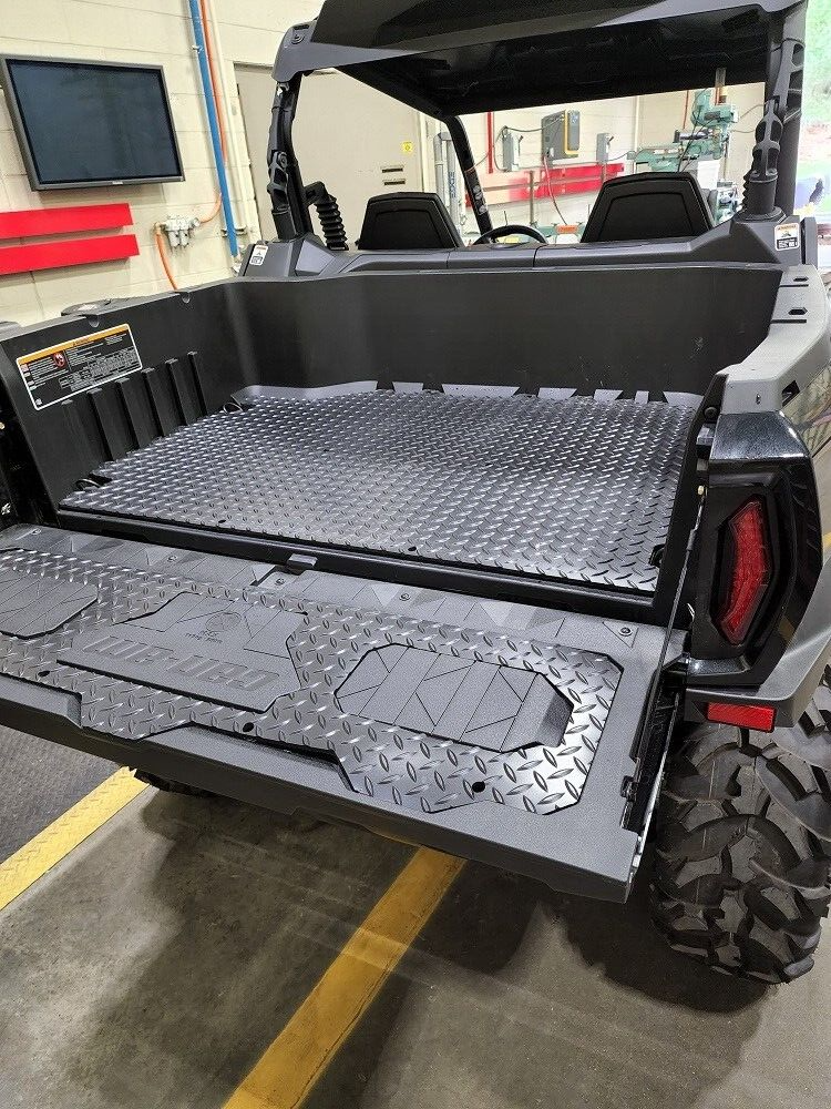 CAN-AM COMMANDER BED & TAILGATE MAT 2021 AND LATER DIAMOND PLATE ...