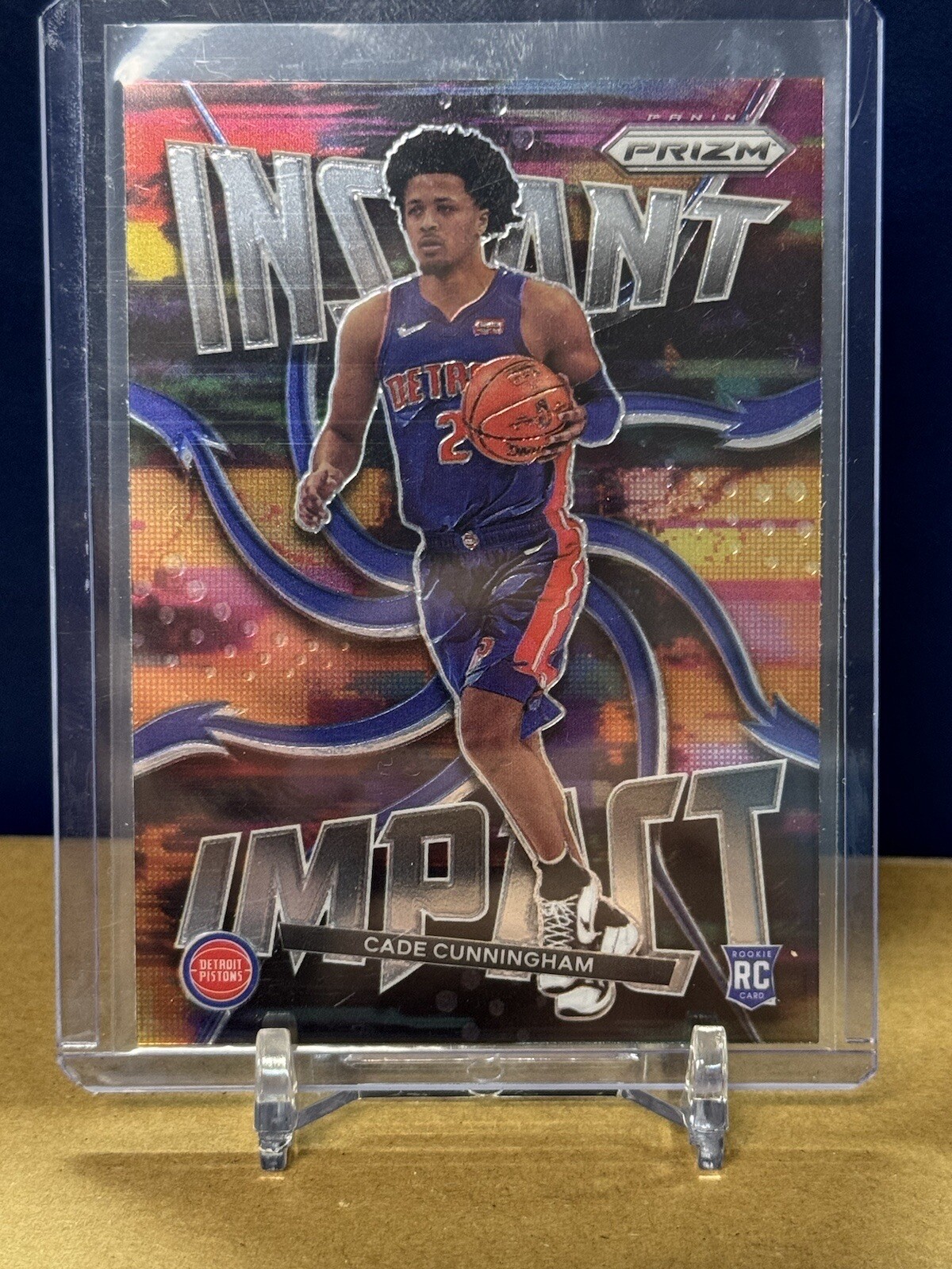 2021-22 Panini Prizm Instant Impact Insert Cade Cunningham RC #1 ...