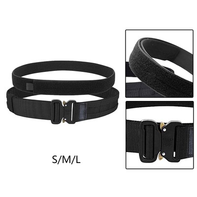 Inner Belt and Outer Quick Release Belt Outdoor Adjustable Buckle Duty ...