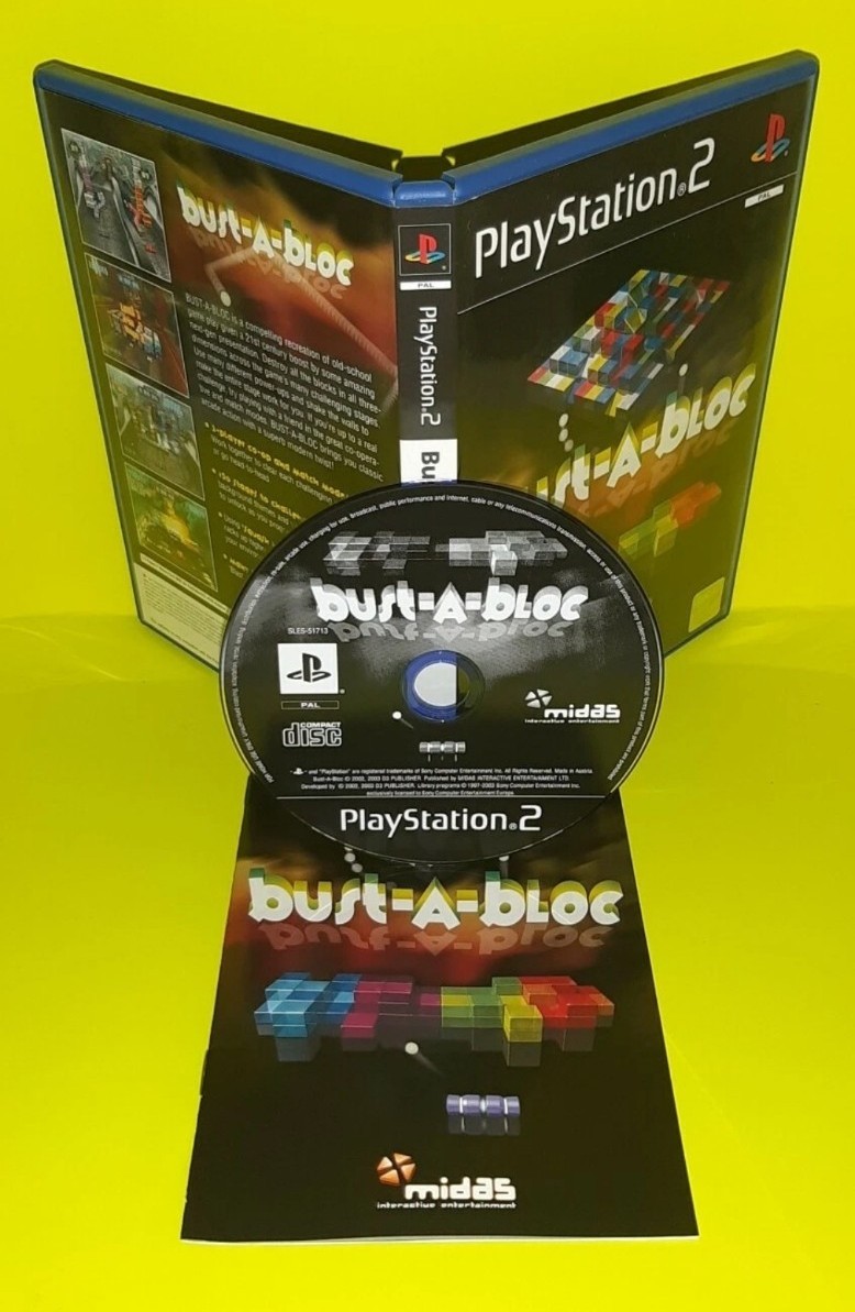 Bust A Block Playstation 2 Ps2 Play Station Game For Kids | eBay