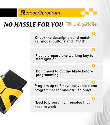 Car Key Remote Programmer Tool and Keyless Entry Remote 3 BUTTON ...