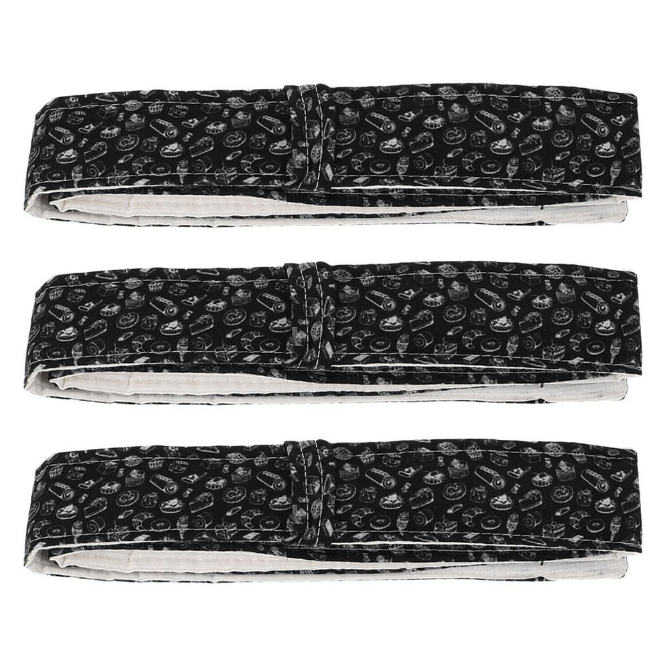 3pcs Dampen Cake Strips Cake Pan Bands For Baking Cotton Bake Even ...