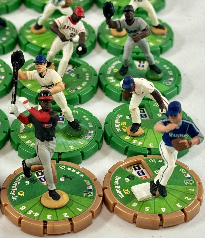 Lot of 43 Topps 2005 MLB Sportsclix Game by Wizkids Baseball Players ...