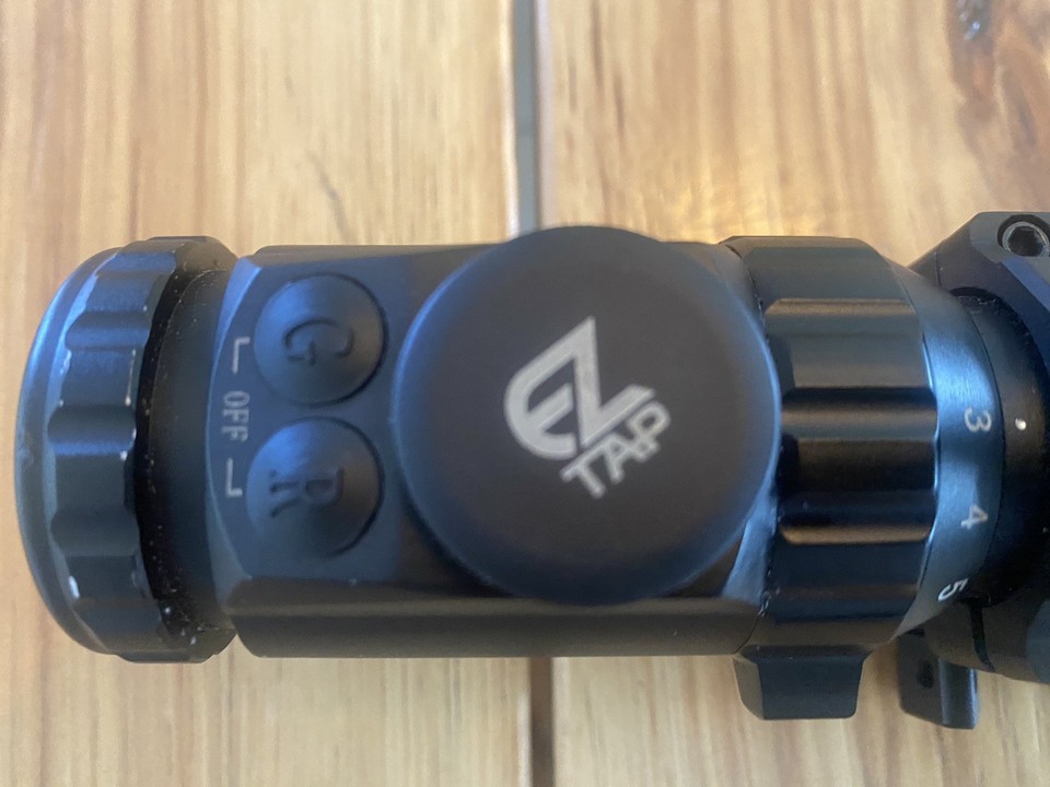 UTG ACCUSHOT® EZ TAP Green Red 3-12X44 Mini Swat Mil-Dot Retical Riffle ...