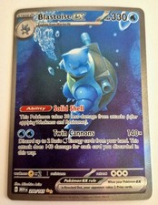 Blastoise ex 200/165 Sv: Scarlet & Violet 151 Holo for sale online | eBay