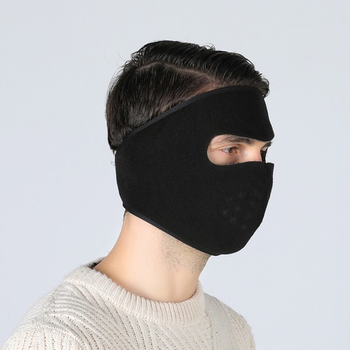 Winter Fleece Ski Mask Cycling Full Face Mask Cold Weather Warm ...