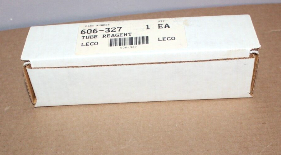 Leco Model: 606-327 Reagent Tube (New Old Stock) | eBay