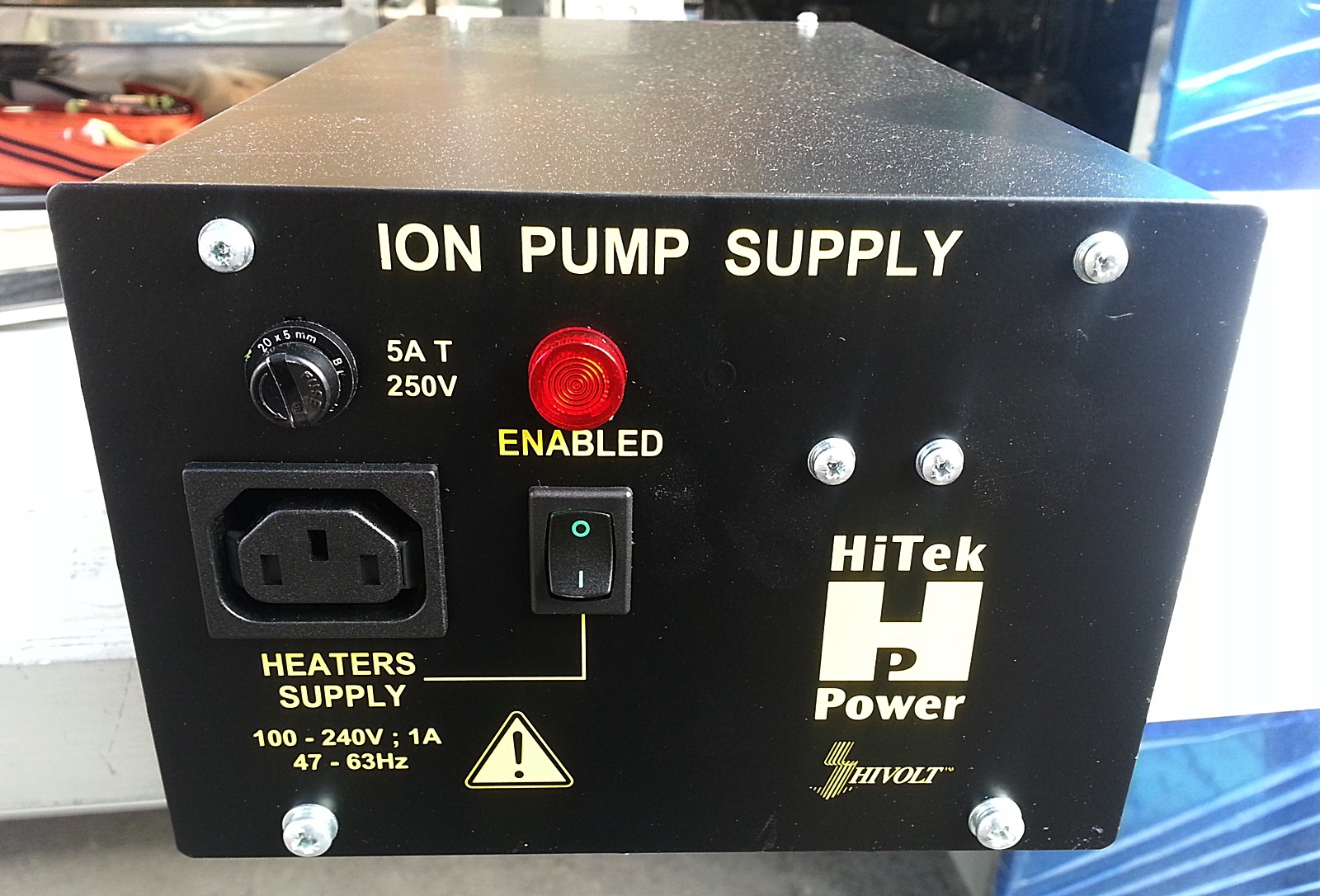 HITEK Power Ip100/502/07 Ion Pump Supply for sale online | eBay
