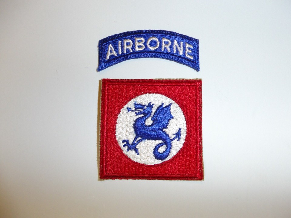 e3558 US Army 1950's 508 Airborne Regimental Combat Team tab/patch ...