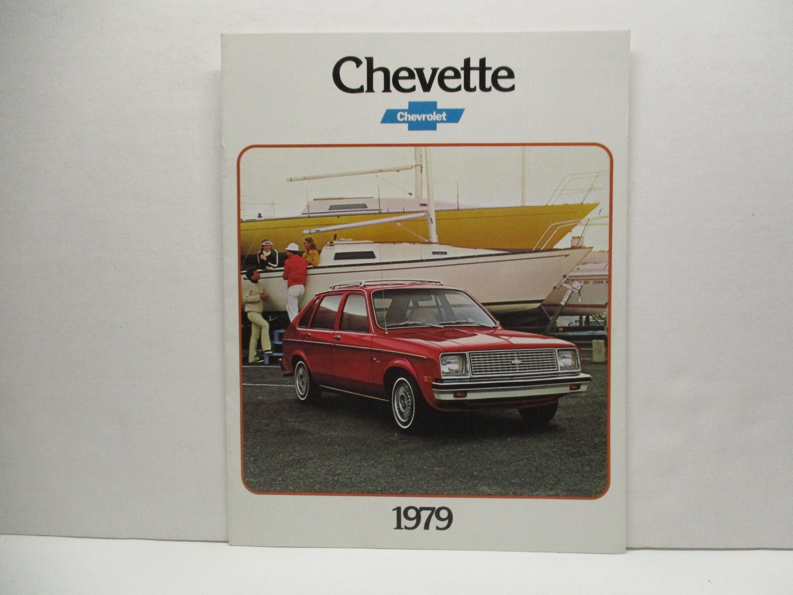 1979 Chevy Chevette Car Dealer Brochure Parts Oil Gas Sign Race Vintage ...