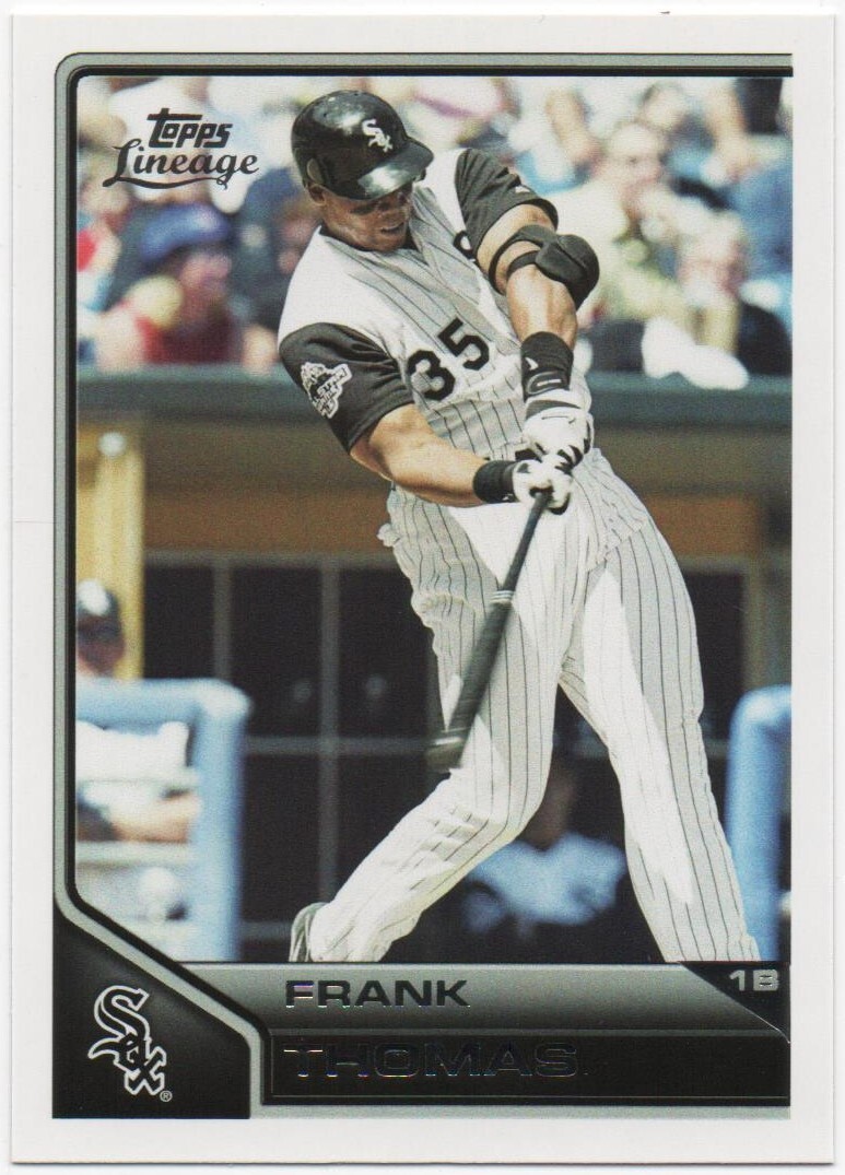 Frank Thomas 2011 TOPPS LINEAGE BASEBALL Base #181 White Sox | eBay