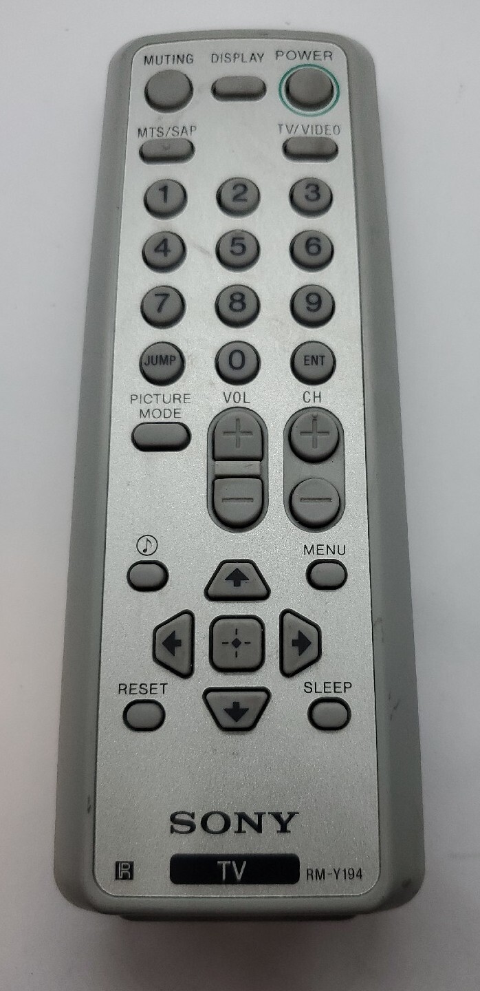Sony Wega Tv Remote