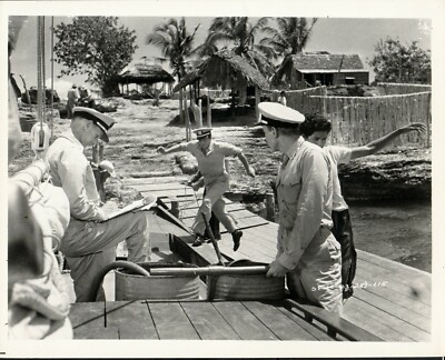 Victor Mature Philip Coolidge The Sharkfighters 1956 original movie ...