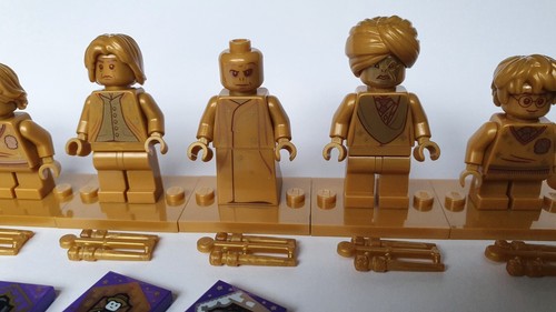 LEGO Harry Potter Minifigures - 20th Anniversary Gold. Plus Wizard Card ...
