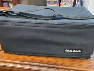 Vtg Case Logic 2 Sided Audio Cassette Tape Carry Case 60 Tape Capacity ...