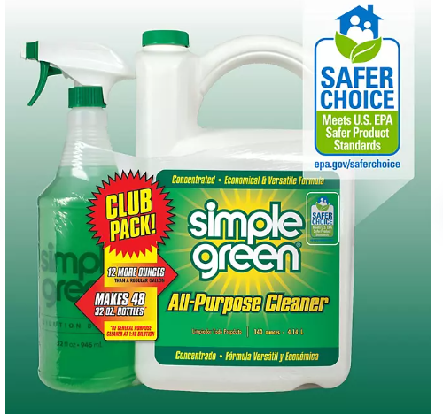 Simple Green All-Purpose Cleaner (140 Oz. Refill + 32 Oz. Trigger Spray ...