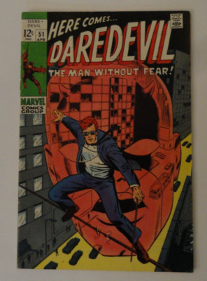 Daredevil # 51 (Fine-) Marvel Comics Barry Smith Art (1969) | eBay