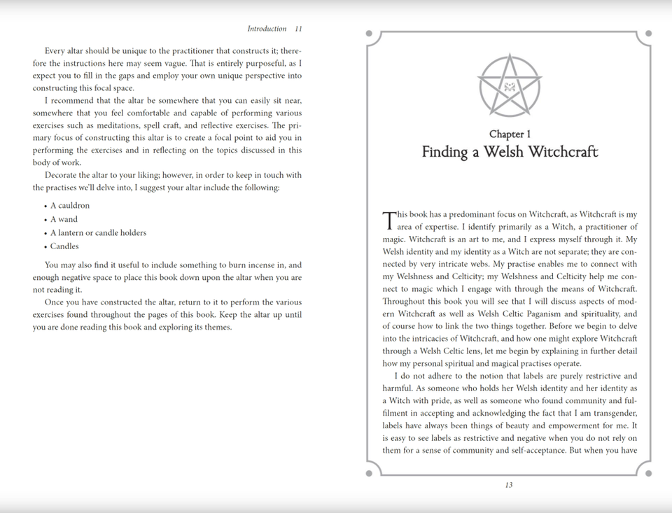 WELSH WITCHCRAFT STARLING A GUIDE TO SPRITS LORE MAGIC WALES BOOK ...