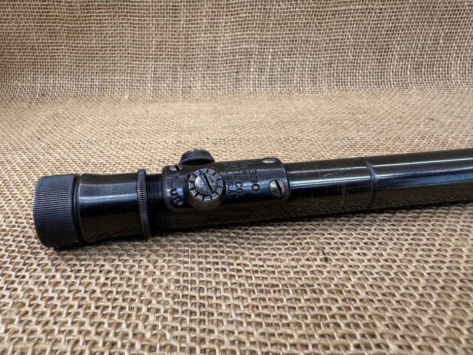 Vintage Weaver Model 330 Rifle Scope, 3/4" Tube, 3-Power, Fine ...
