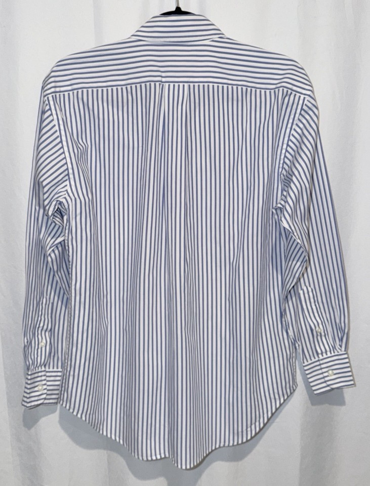 Vintage Ralph Lauren Polo Button Up Shirt Embroidered Logo Crest Top ...