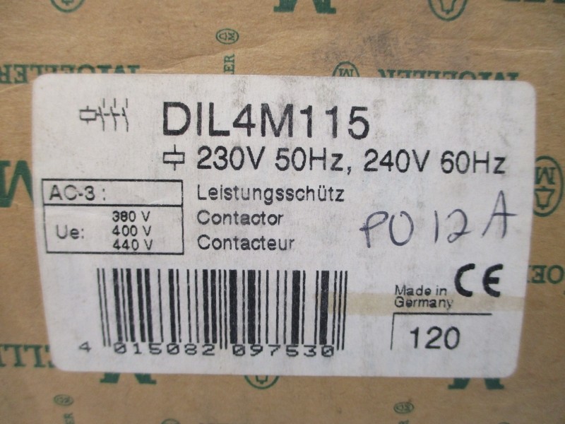 MOELLER DIL4M115 230/240V NSMP | eBay