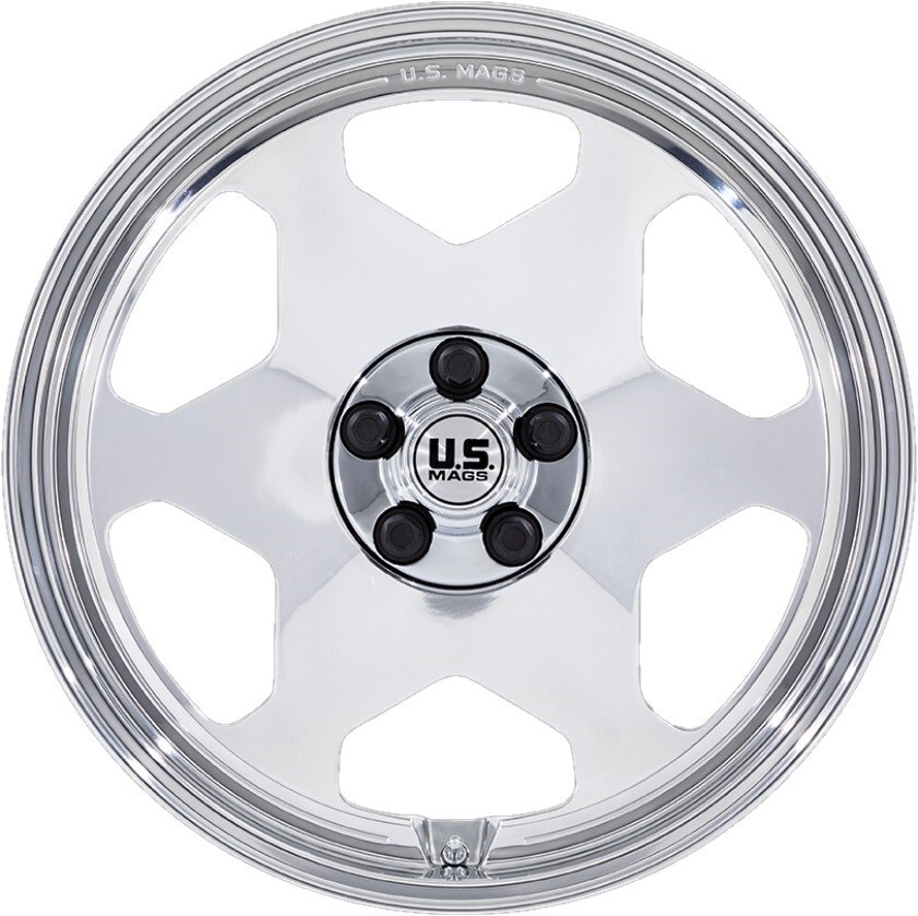 US MAG OBS 20 STAGGERED WHEELS RIMS SET 454 FIT CHEVY CHEVROLET SQUARE ...